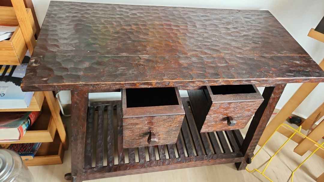 Rustic Balinese Console Table, Furniture & Home Living, Furniture ...