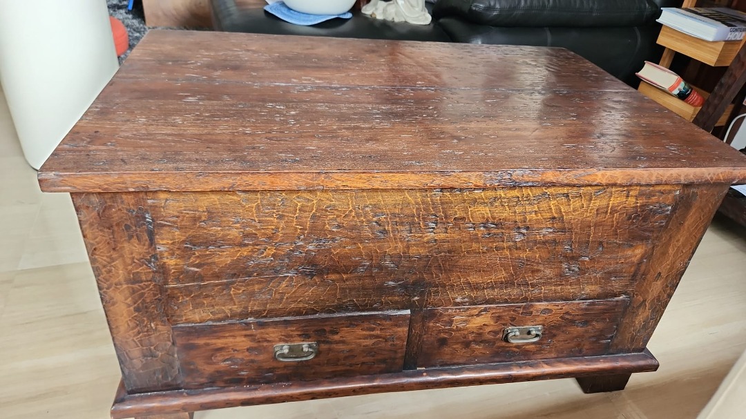 Rustic Balinese Storage Table, Furniture & Home Living, Furniture ...