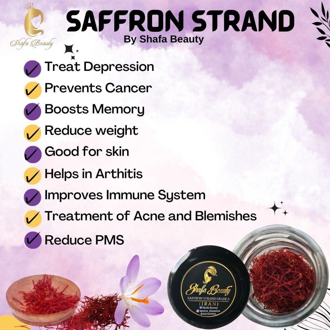 Saffron strand, Food & Drinks, Spice & Seasoning on Carousell