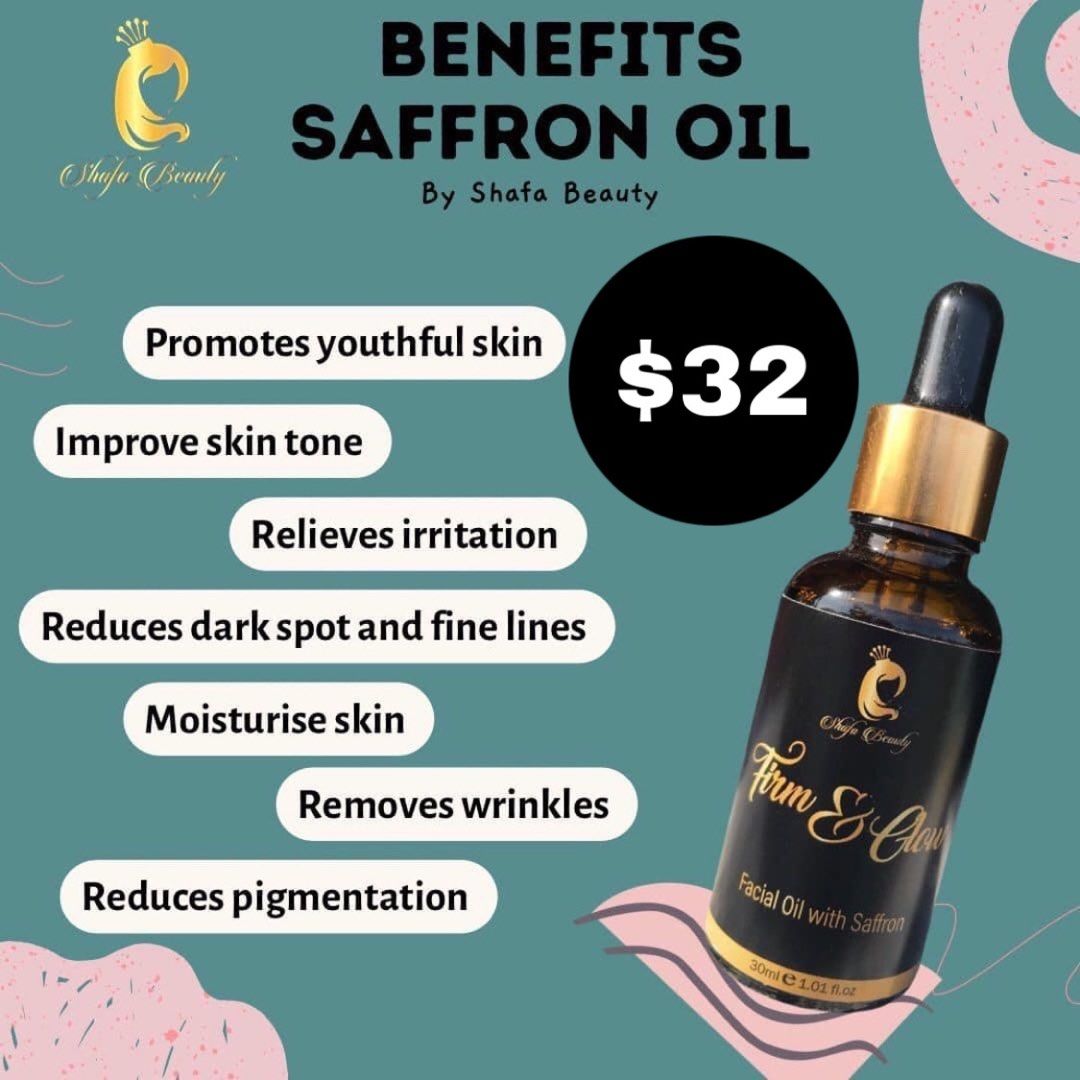 Safron oil with vitamin c by Shafa beauty, Beauty & Personal Care, Face ...