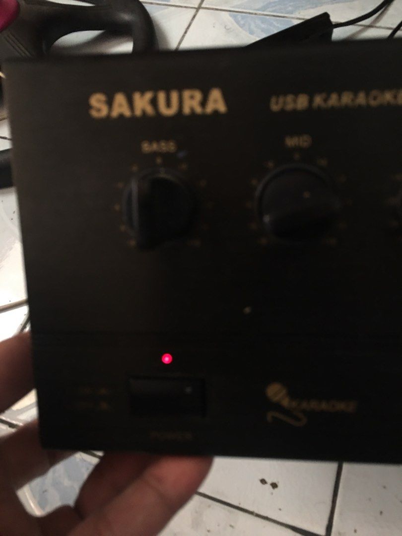 Sakura AV 3023 350watts USB Karaoke Amplifier on Carousell