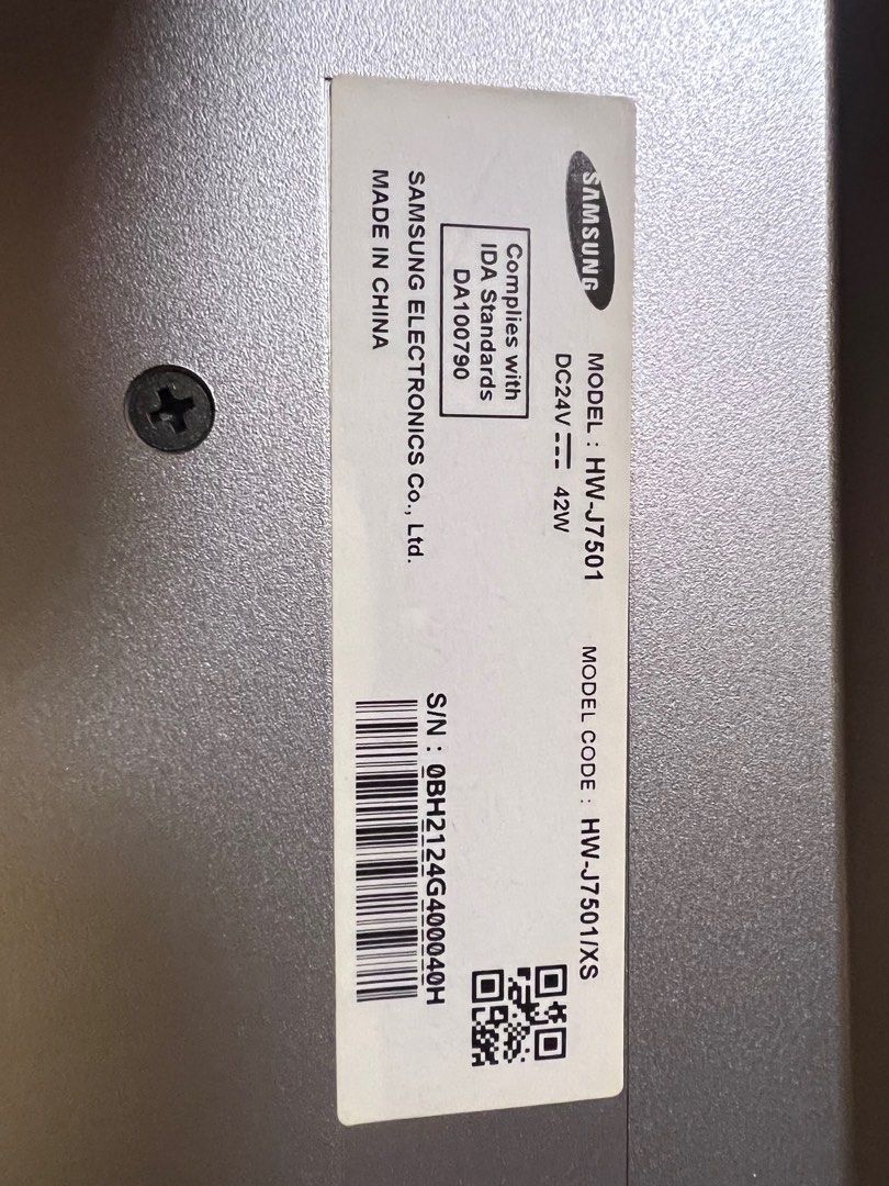 Samsung curve sound bar and subwoofer , Audio, Soundbars, Speakers ...