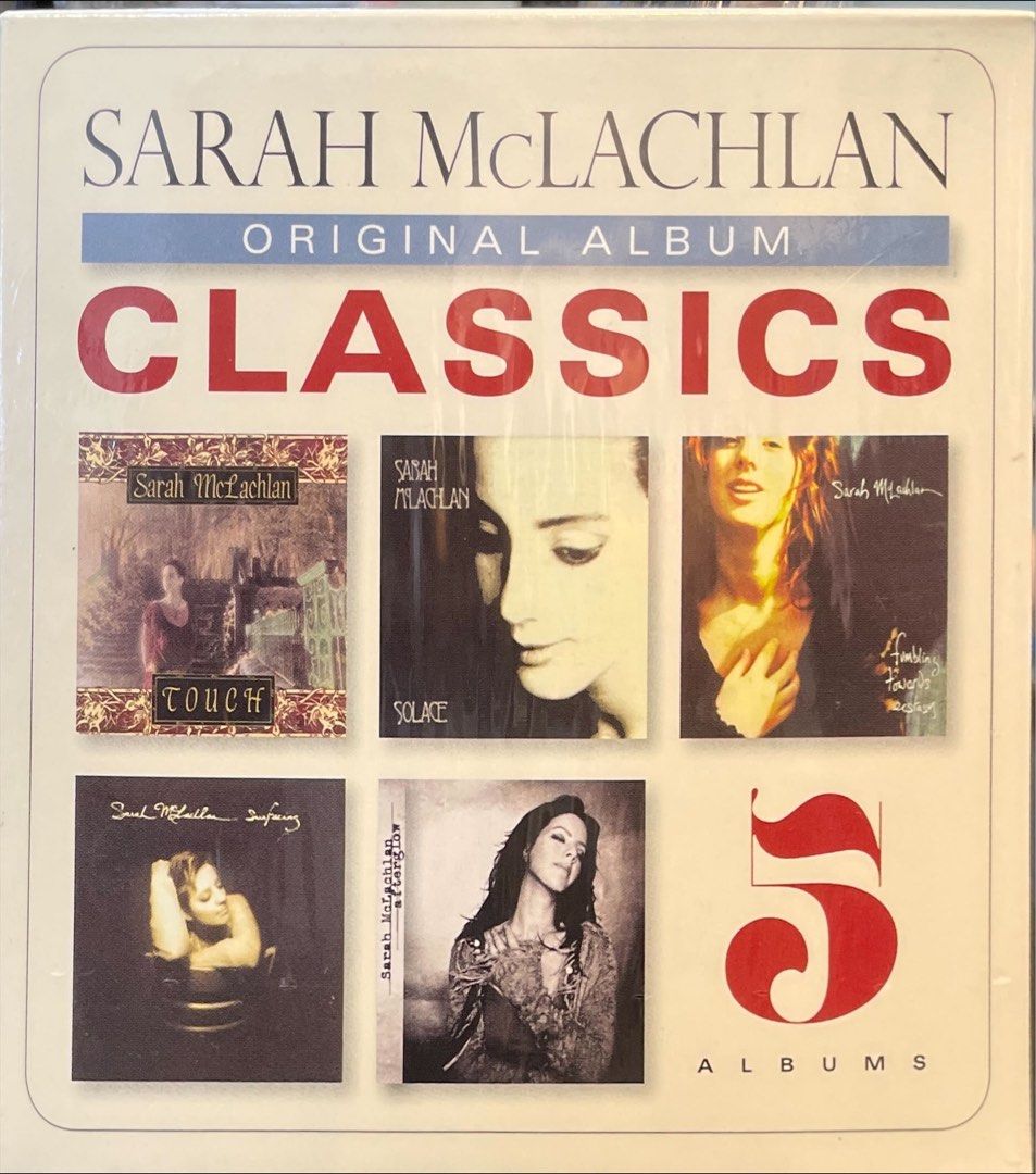 SARAH McLACHLAN: CLASSICS (5 ALBUMS), Hobbies & Toys, Music & Media ...