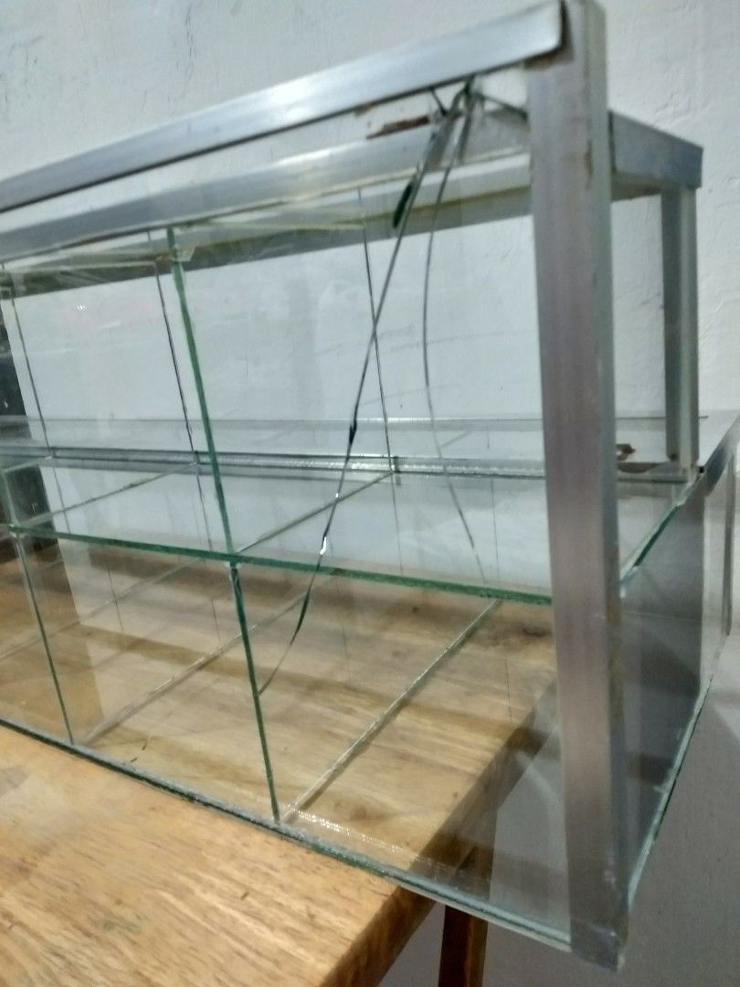 Sari-sari Store Glass Display Case, Furniture & Home Living, Furniture ...