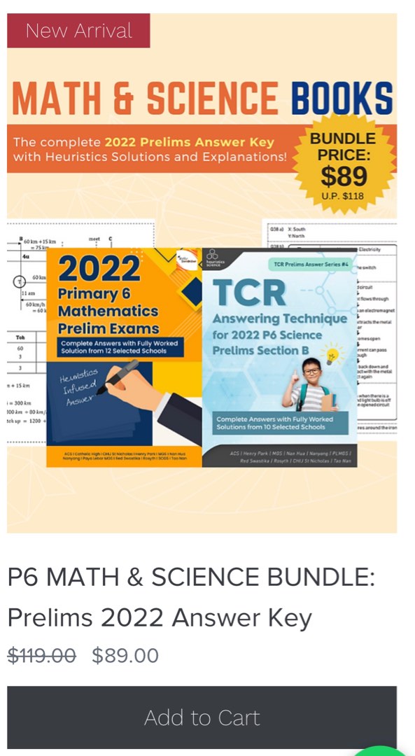 Science heuristics 2022 psle prelim answer, Hobbies & Toys, Books ...