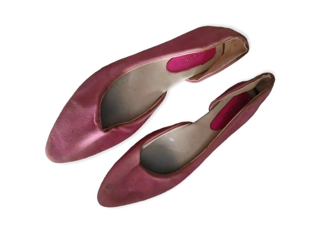 Sepatu Pink Sophie, Fesyen Wanita, Sepatu di Carousell