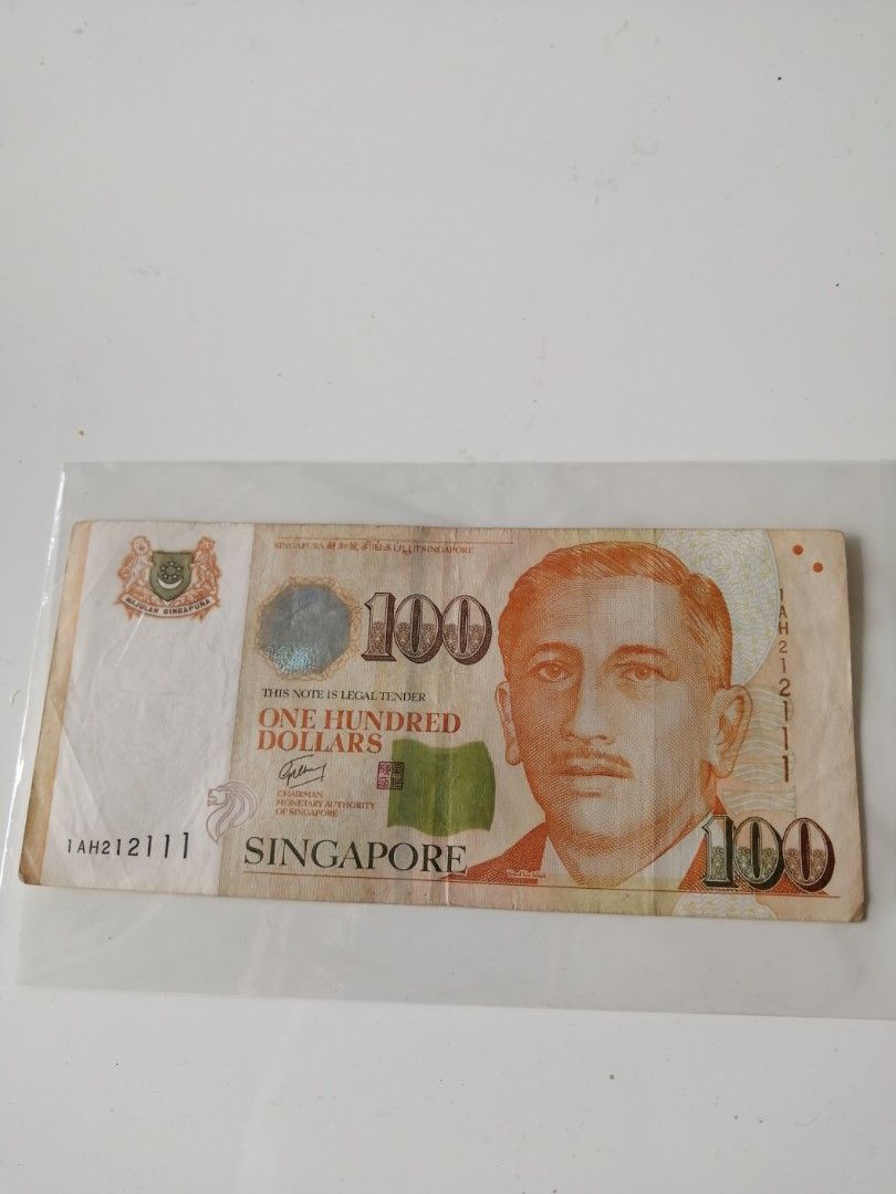SG One Hundred Dollar Note, Hobbies & Toys, Memorabilia & Collectibles ...