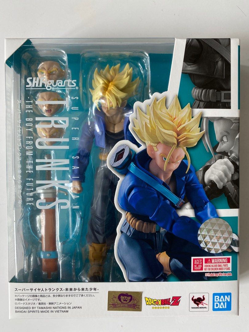S.H. Figuarts Dragon Ball Z Super Saiyan Trunks - Boy From the Future ...