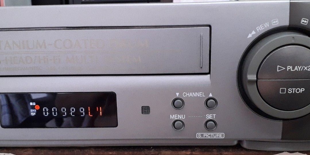 BRAND NEW SHARP 6-HEAD HI-FI MULTI SYSTEM VHS/VCR/VIDEO CASSETTE PLAYER ...
