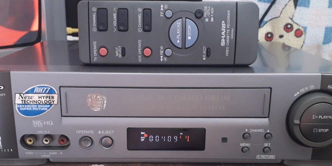 BRAND NEW SHARP 6-HEAD HI-FI MULTI SYSTEM VHS/VCR/VIDEO CASSETTE PLAYER ...