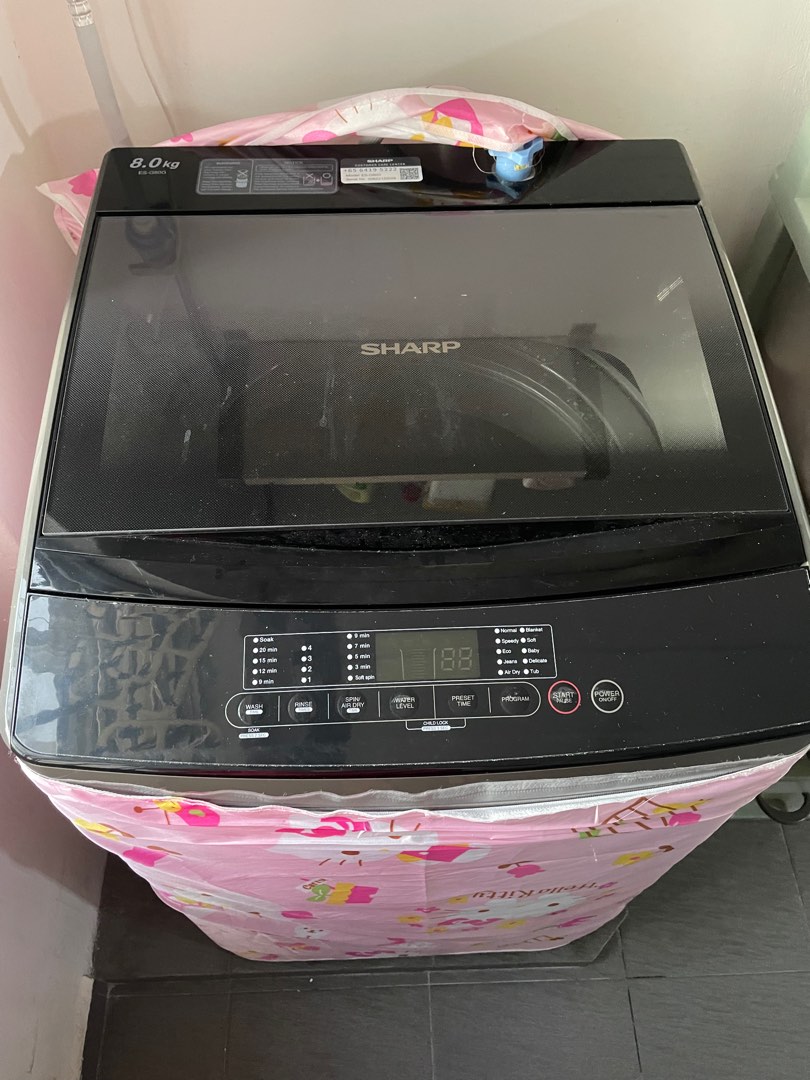 Sharp ES NFH014CWB 10kg Washing Machine With 1400 Rpm White, 48% OFF