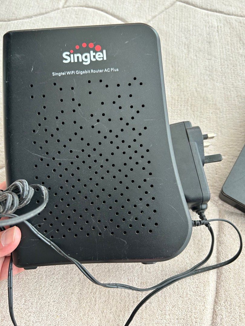 Singtel Wifi Router with Optical Network Router, Computers & Tech ...