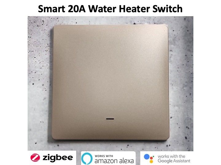 ZigBee Smart 20A Water Heater Rocker Switch, TV & Home Appliances, TV ...
