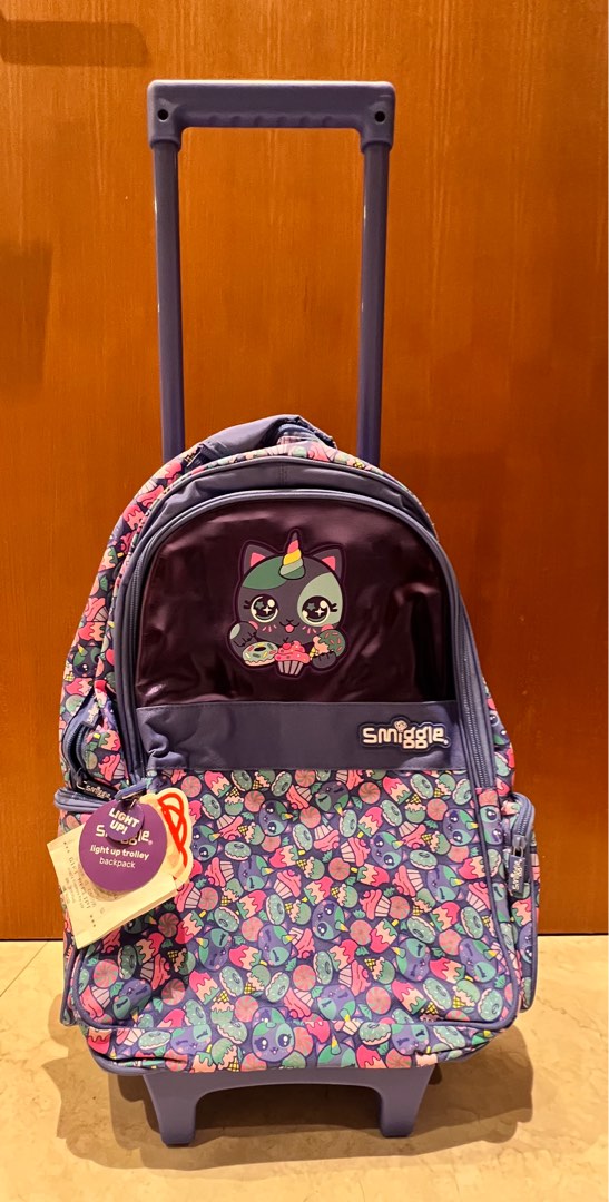 Smiggle Trolley Backpack, Babies & Kids, Babies & Kids Fashion on Carousell