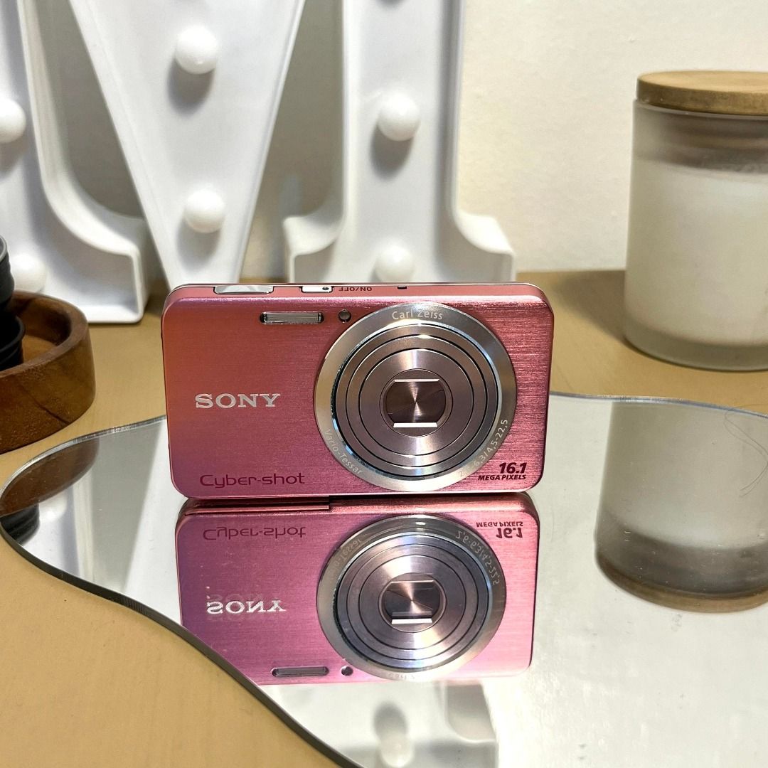 SONY CYBERSHOT DSC - W630 RARE PINK COLOR DIGITAL CAMERA on Carousell