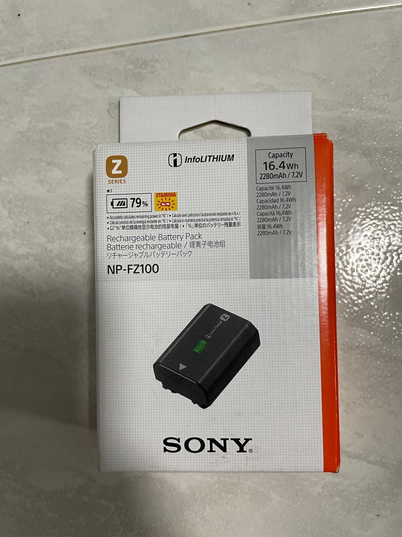 SONY NP-FZ100, Photography, Photography Accessories, Batteries & Chargers on Carousell