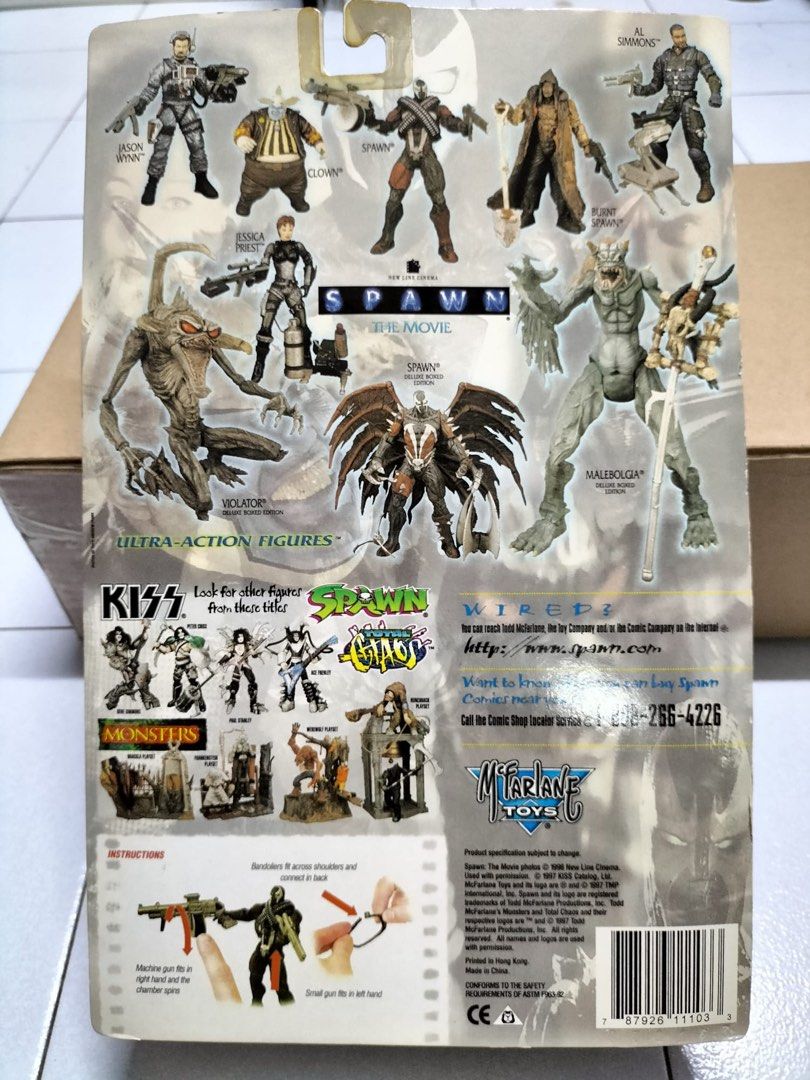 Spawn The Movie with Combat Assault Weapons bt McFarlane toys ...