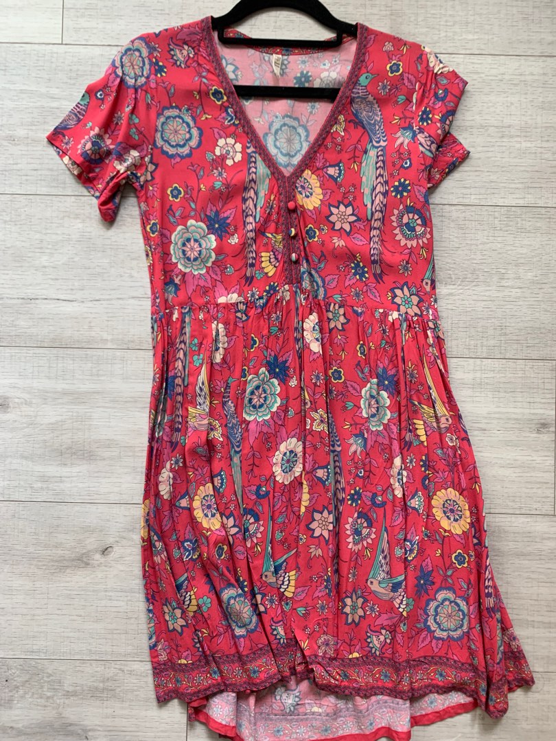 Spell & Gypsy Pink Dress, Women's Fashion, Dresses & Sets, Dresses on ...