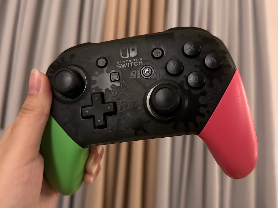 Splatoon 2 Pro Controller Nintendo Switch, Video Gaming, Gaming ...