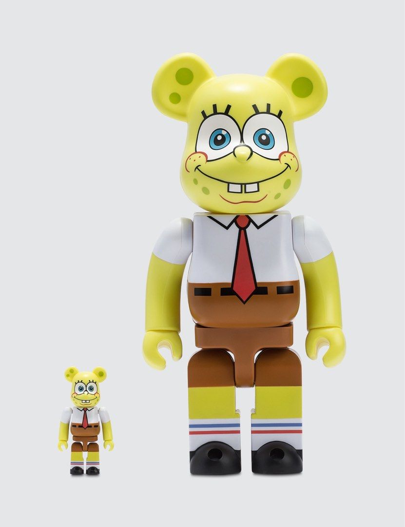 SPONGEBOB SQUARE PANTS 400% BEARBRICK FROM 2019, Hobbies & Toys, Toys ...