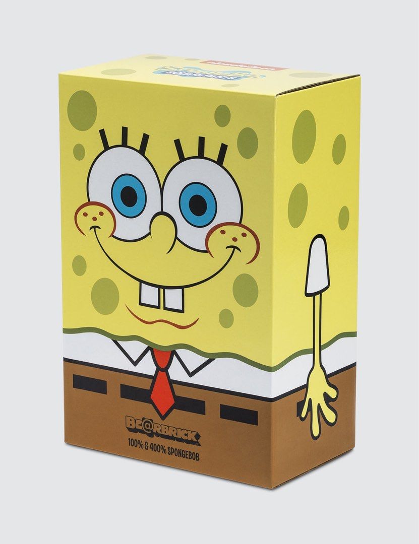 SPONGEBOB SQUARE PANTS 400% BEARBRICK FROM 2019, Hobbies & Toys, Toys ...