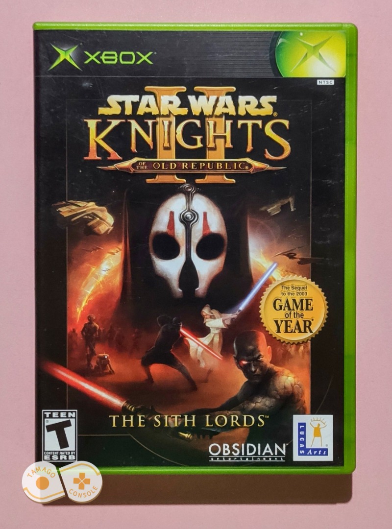 Star Wars Knights of the Old Republic II- [OG XBOX/Original XBOX Game ...