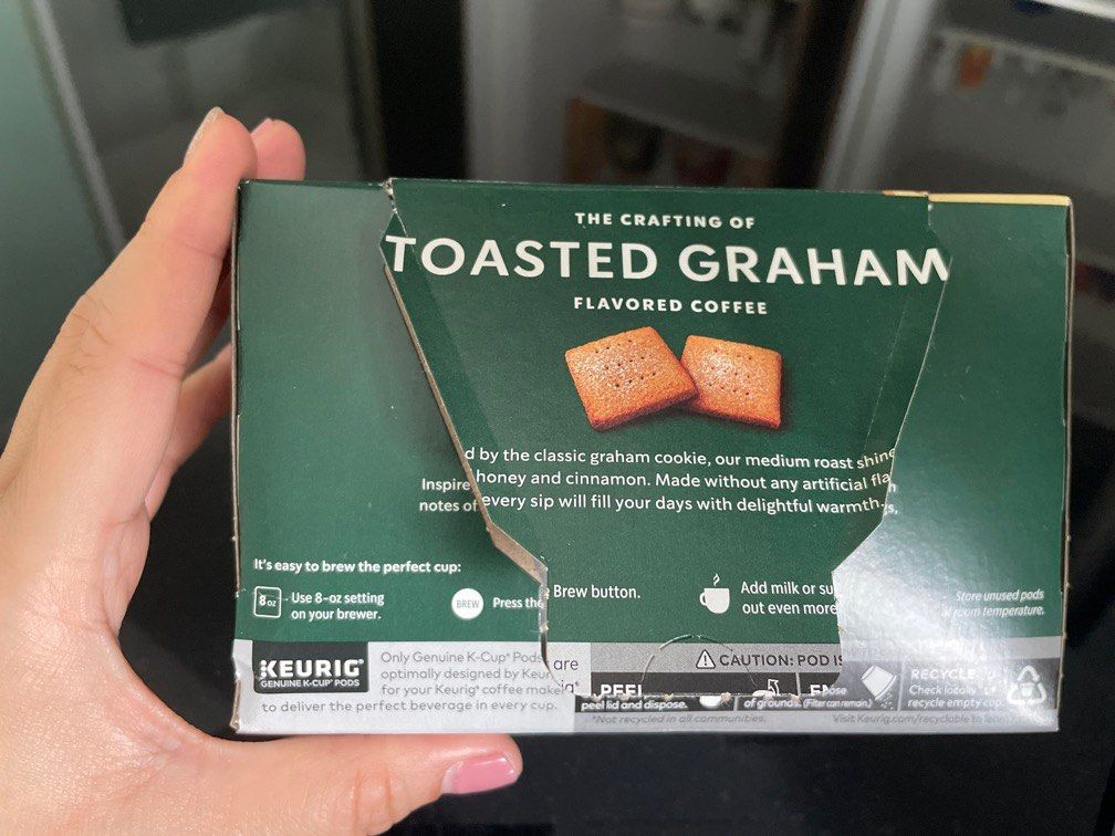 Starbucks Toaster Graham K-cups pod, Food & Drinks, Beverages on Carousell