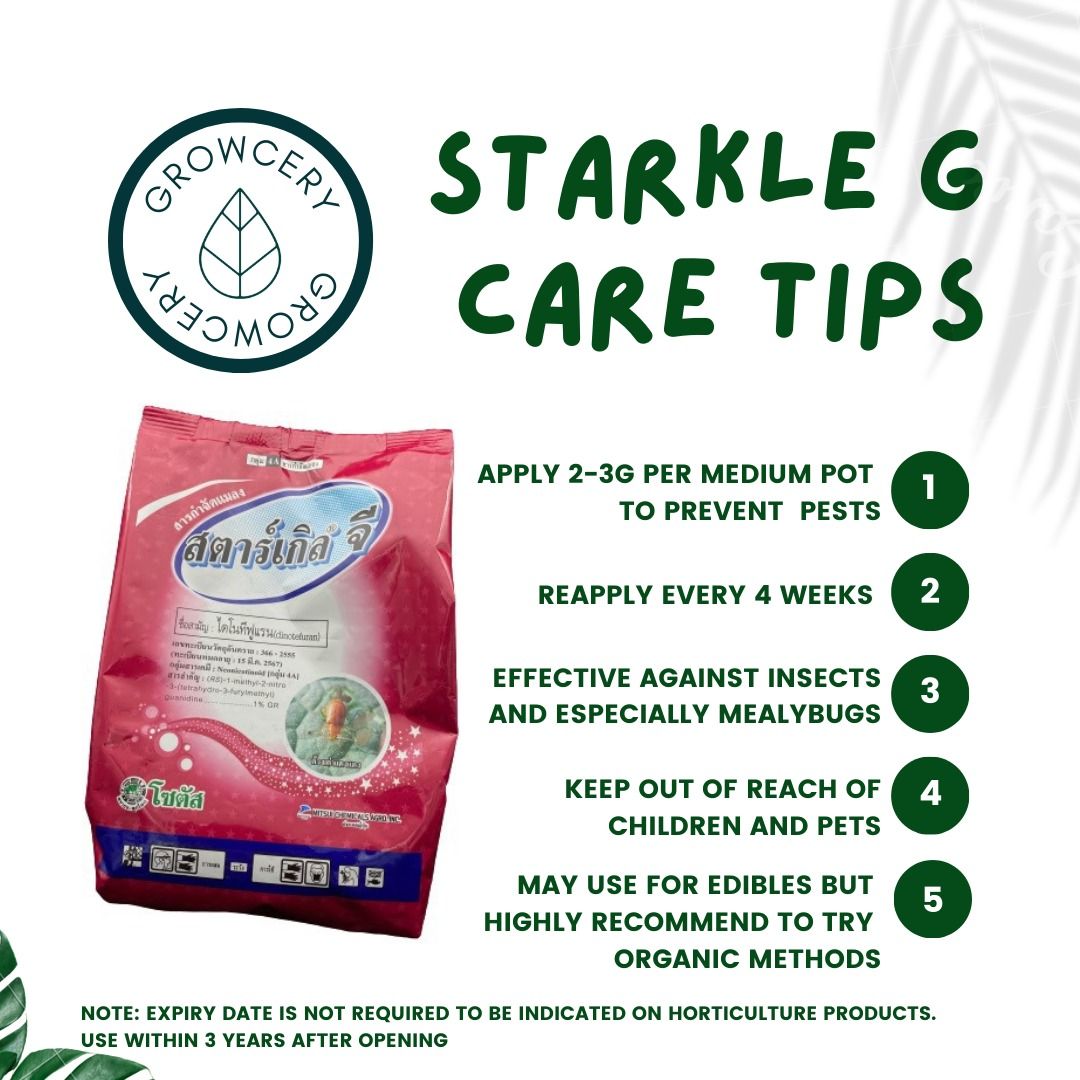 Starkle G Systemic Pesticide 1Kg whole bag (Starxle G) - free tracked ...