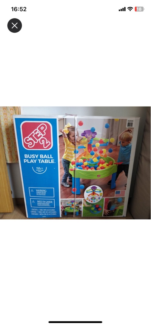 Step 2 busy ball / water play table, Hobbies & Toys, Toys & Games on ...