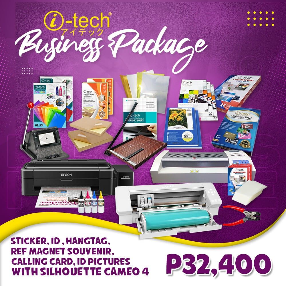 Sticker, ID, Hangtag, Ref Magnet Souvenir, Calling Card with Silhouette ...