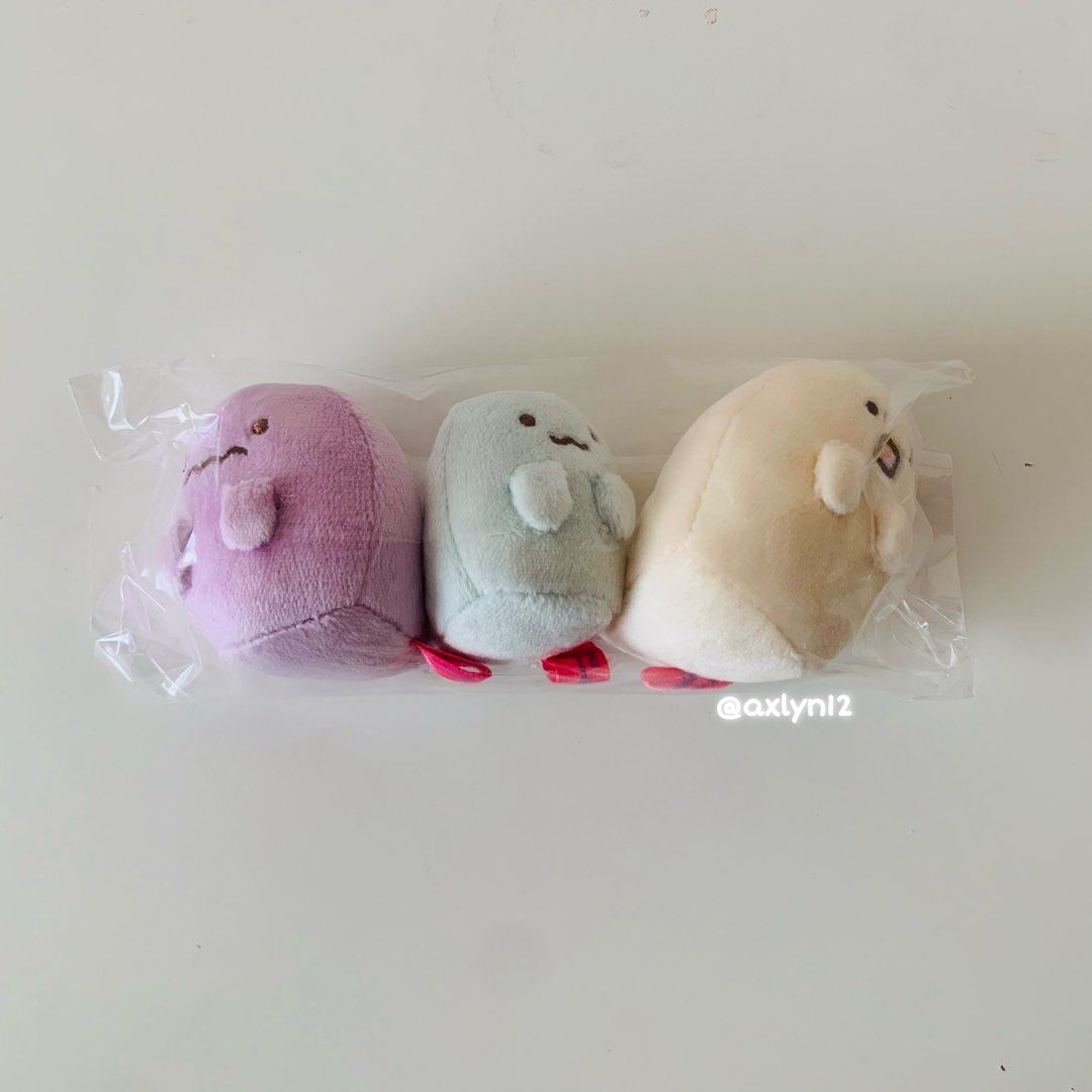 sumikko gurashi ghost park glow-in-the-dark obake trio tenori plush ...