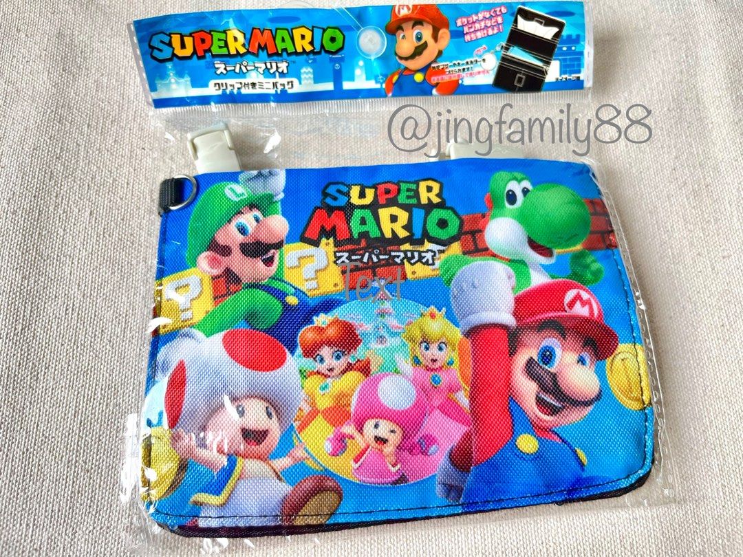 Super Mario Pocket Bag, Hobbies & Toys, Collectibles & Memorabilia, Fan ...