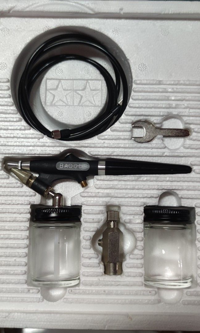 TAMIYA-BADGER 350 AIRBRUSH, Hobbies & Toys, Stationary & Craft, Art ...