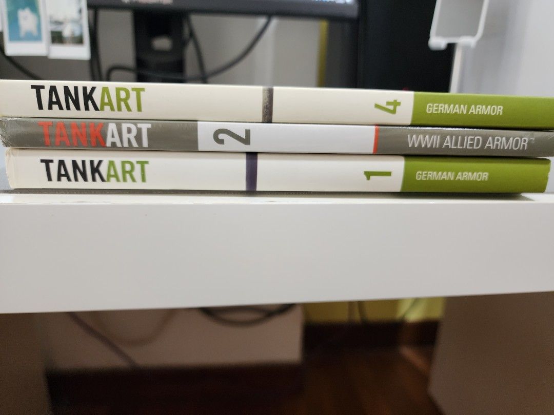 Tank Art books by Michael Rinaldi, Hobbies & Toys, Stationery & Craft ...