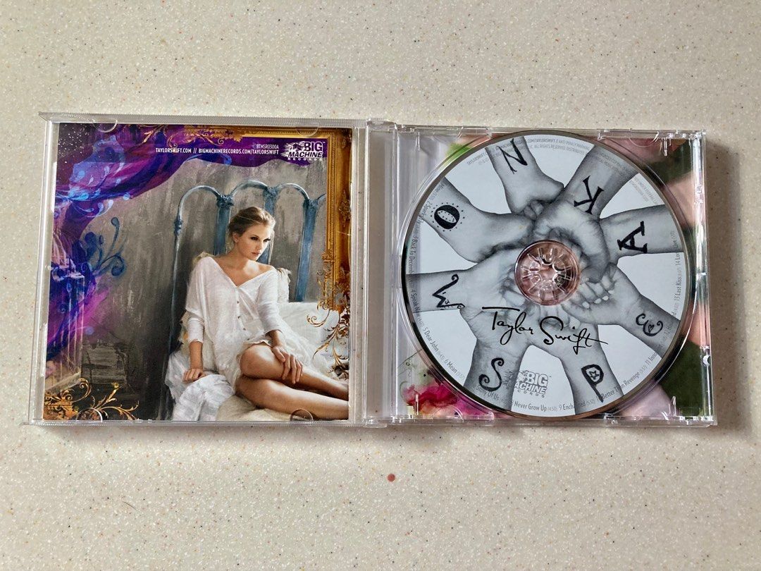 Taylor Swift CDs and DVDs, Hobbies & Toys, Music & Media, CDs & DVDs on ...