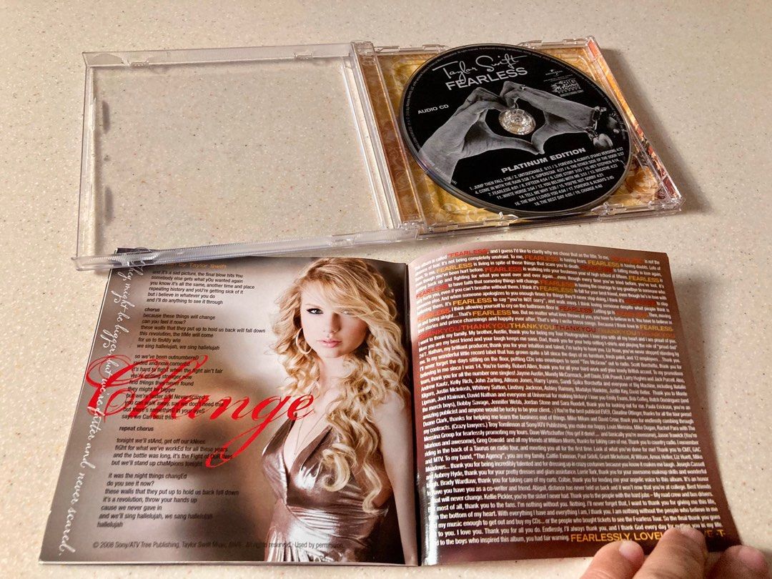Taylor Swift CDs and DVDs, Hobbies & Toys, Music & Media, CDs & DVDs on ...