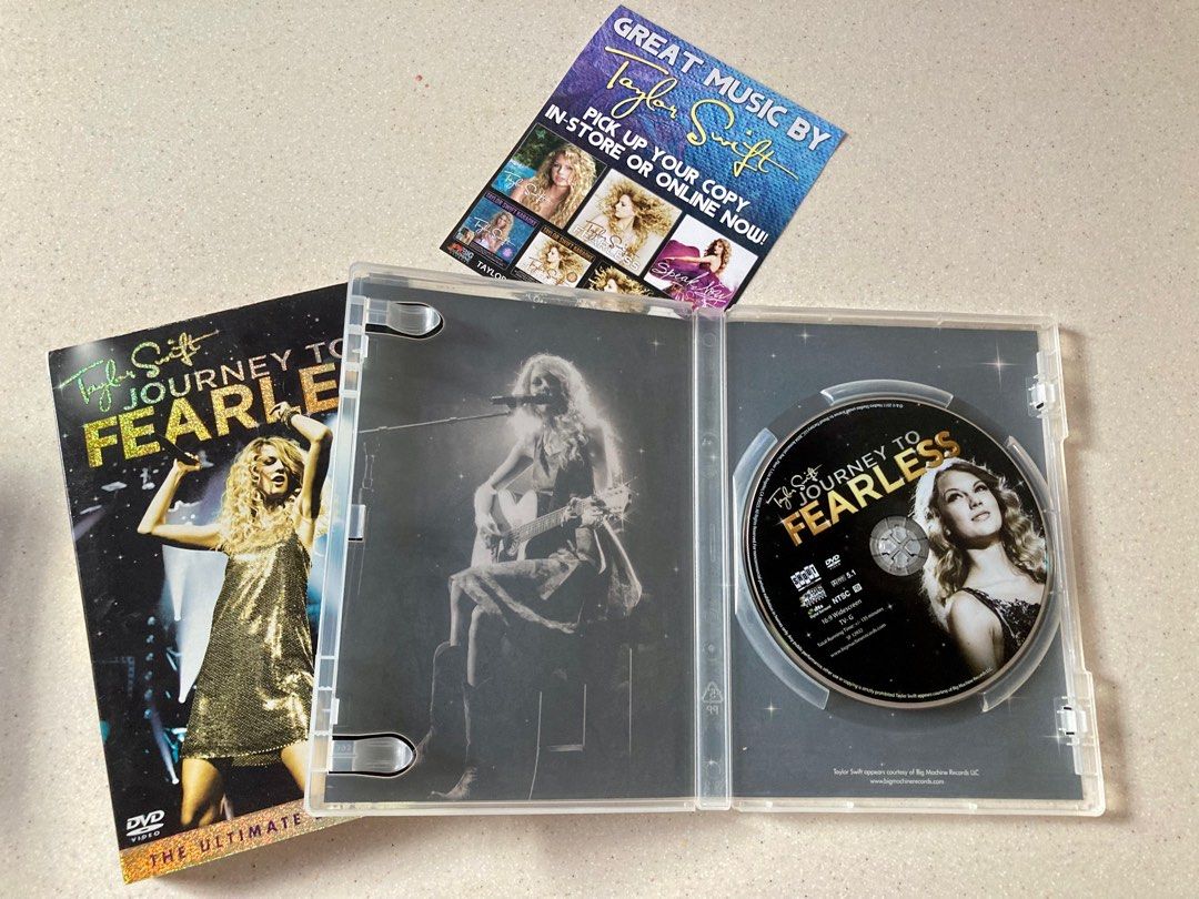 Taylor Swift CDs and DVDs, Hobbies & Toys, Music & Media, CDs & DVDs on ...