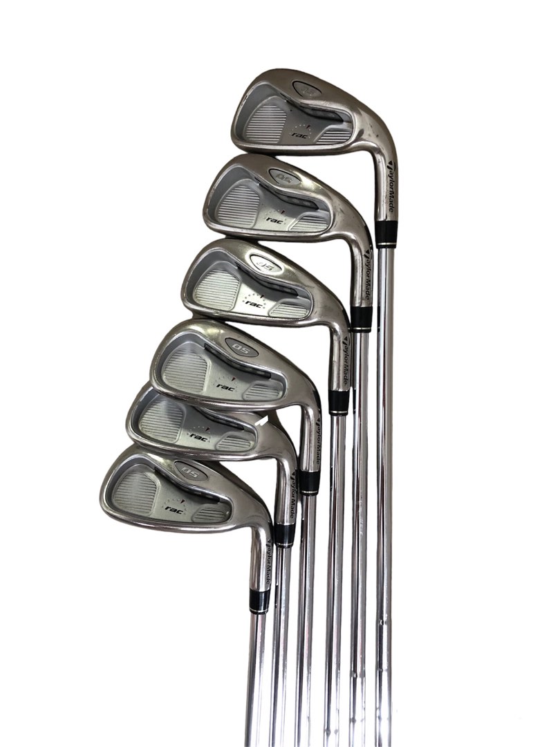 TaylorMade RAC OS Iron Set, Sports Equipment, Sports & Games, Golf on ...