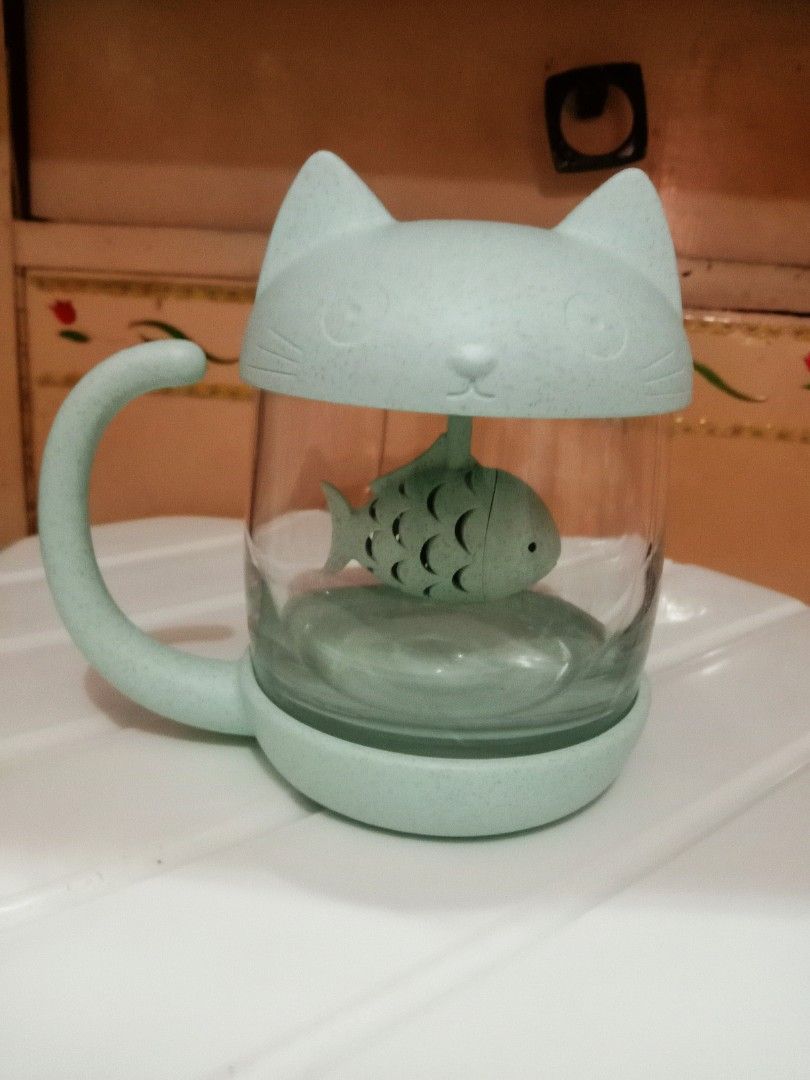Tea pot kucing Miniso, Kitchen & Appliances di Carousell