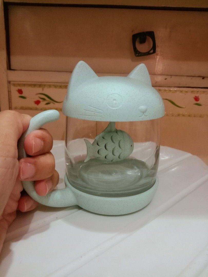Tea pot kucing Miniso, Kitchen & Appliances di Carousell
