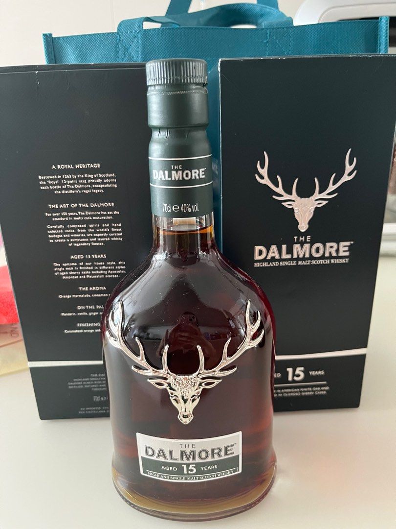 The Dalmore single malt scotch whisky, Food & Drinks, Alcoholic ...