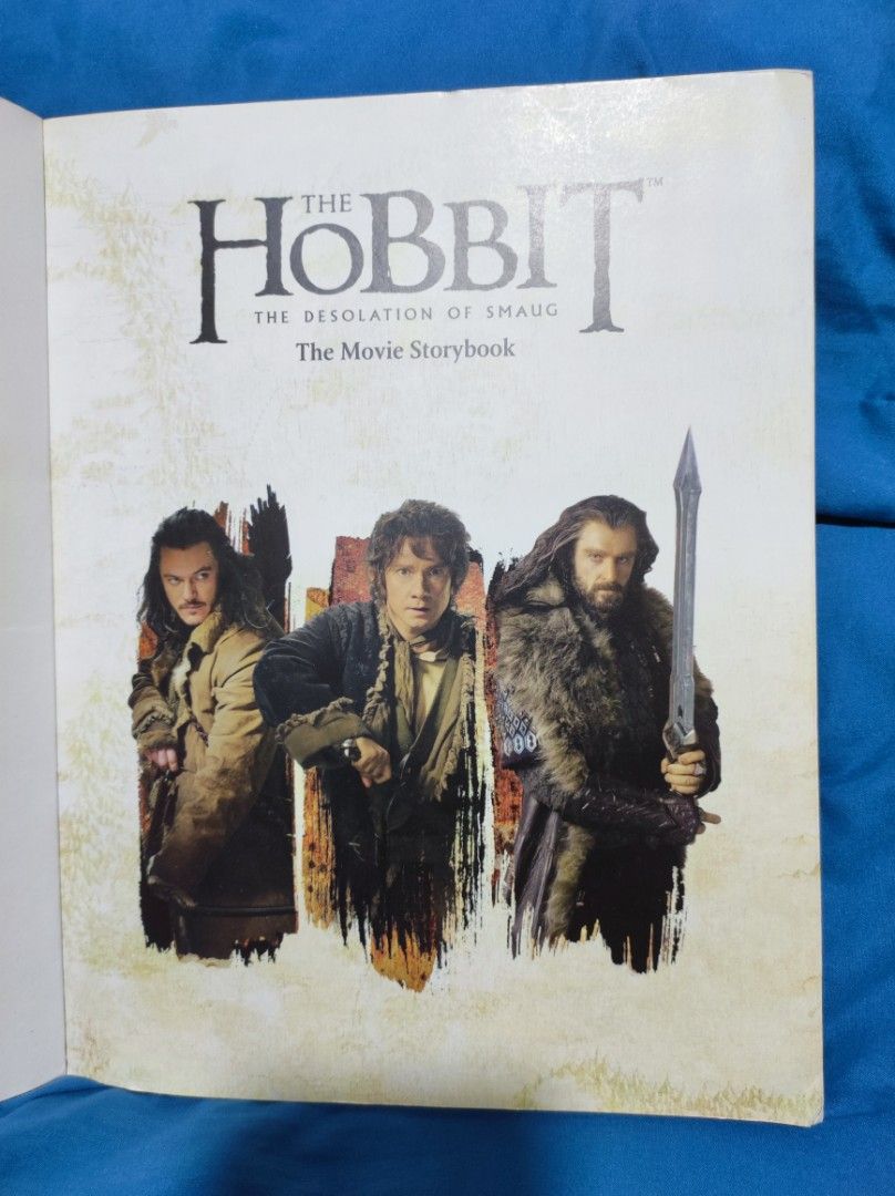 The Hobbit Desolation of Smaug the movie storybook on Carousell