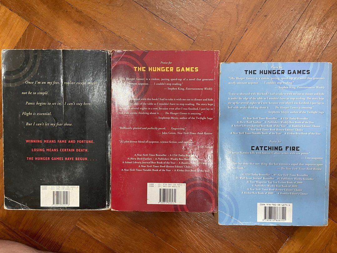 The Hunger Games Trilogy, Hobbies & Toys, Books & Magazines, Fiction ...