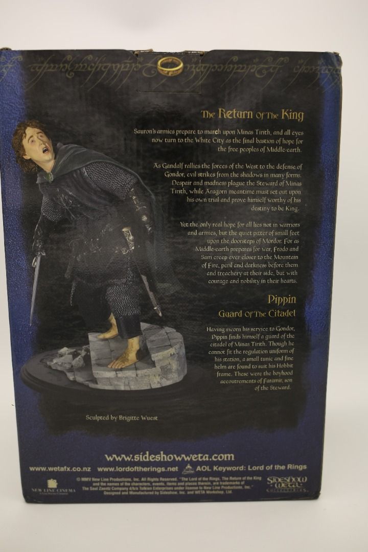 The Lord of the Rings The Return Of The King: Pippin Guard of the ...