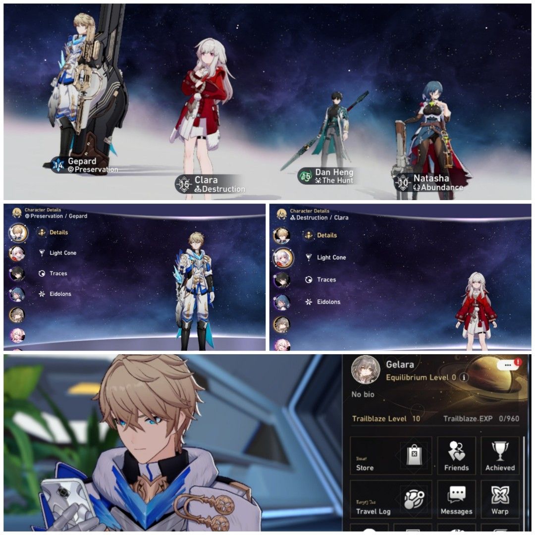 HSR TL10 Gepard Clara Honkai Star Rail Account, Video Gaming, Video Games, Others on Carousell