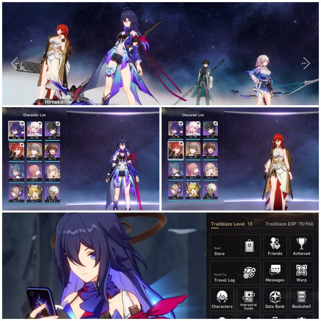 HSR TL10 Seele Himeko Honkai Star Rail Account, Video Gaming, Video ...