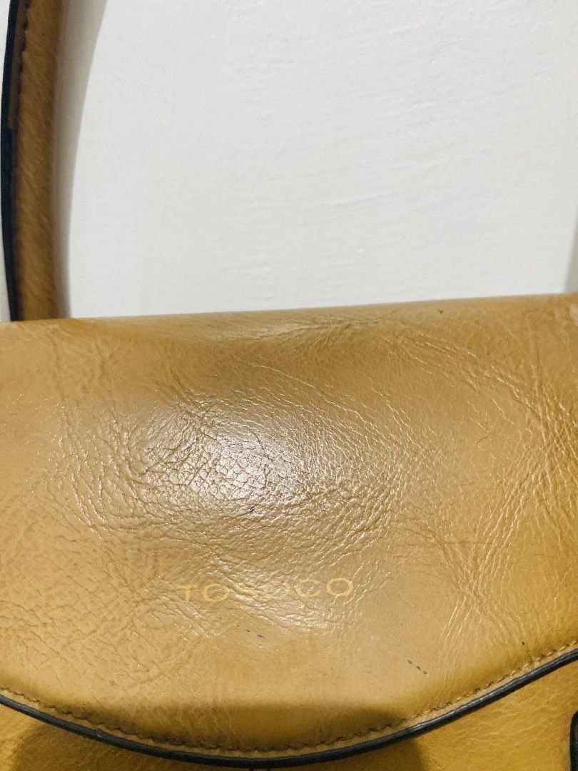 Tosoco Leather Bag on Carousell
