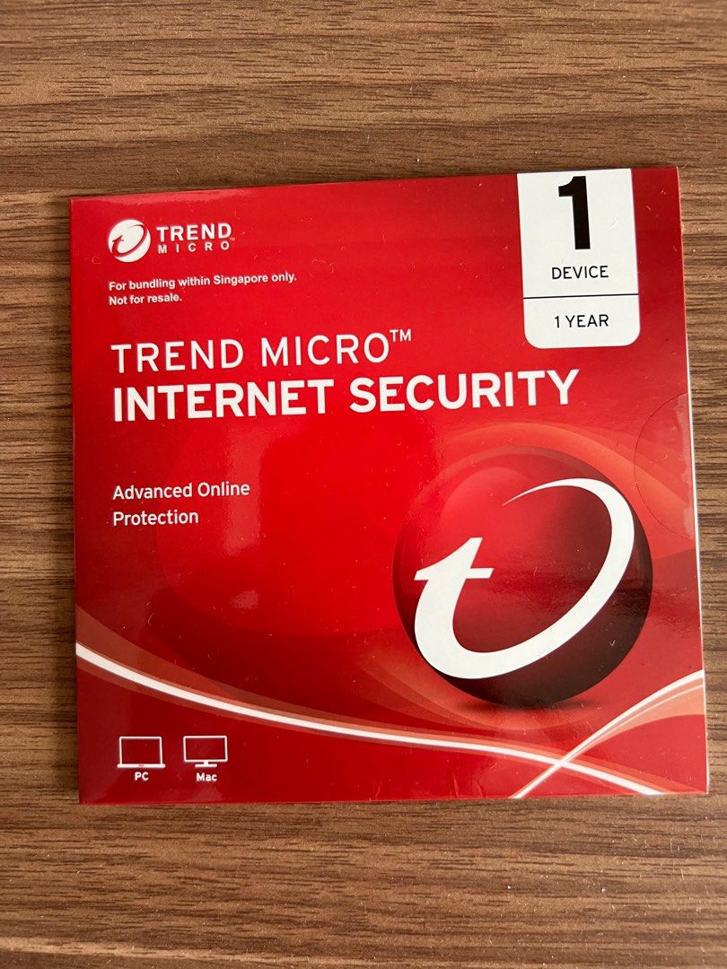Trend Micro Internet Security (1 year license ), Computers & Tech ...