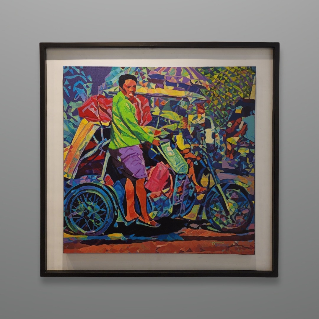 Tricycle Driver - Juno Galang, Hobbies & Toys, Stationary & Craft, Art ...