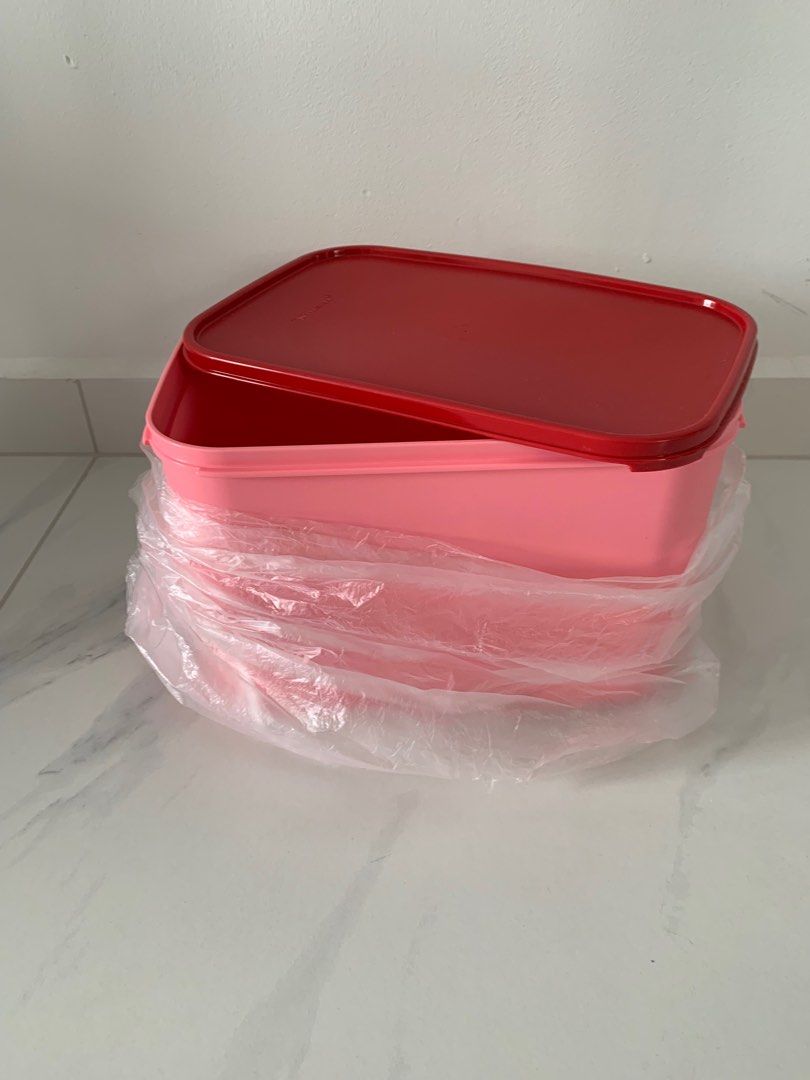 Tupperware rectangular container, Furniture & Home Living, Kitchenware ...